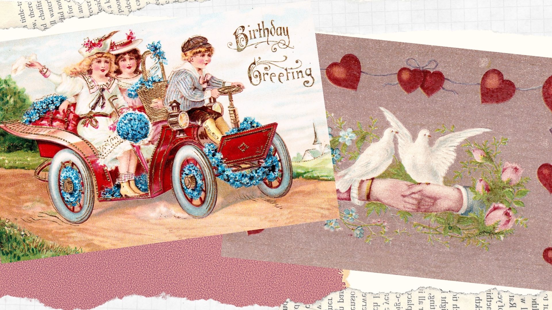 Sneak Peek: Vintage Postcard Projects | Happy Creations By Jessie Mae